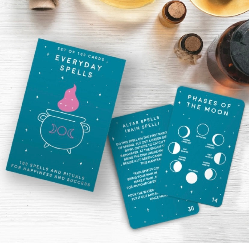 EVERYDAY SPELL CARDS SET OF 100 – Luna Crystal Creations