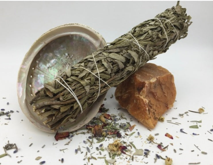 Jumbo- Smudge Stick SAGE & LAVENDER – Luna Crystal Creations
