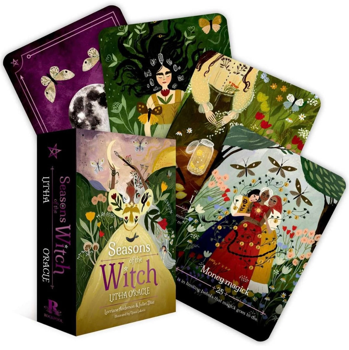 SEASONS OF THE WITCH - LITHA ORACLE CARDS – Luna Crystal Creations